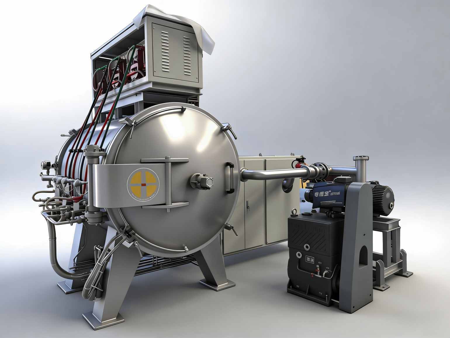 Vacuum Graphite Powder 1600℃ Carbonization High-temp Batch Sintering ...